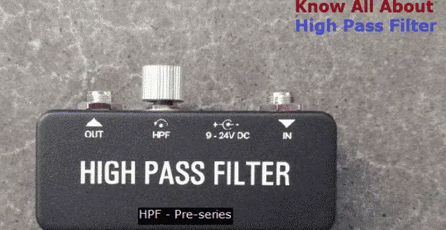 High Pass Filter - Types, Applications, Advantages & Disadvantages