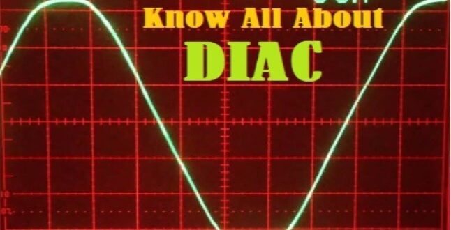 DIAC - How it works, I-V Characteristics, Construction and Applications