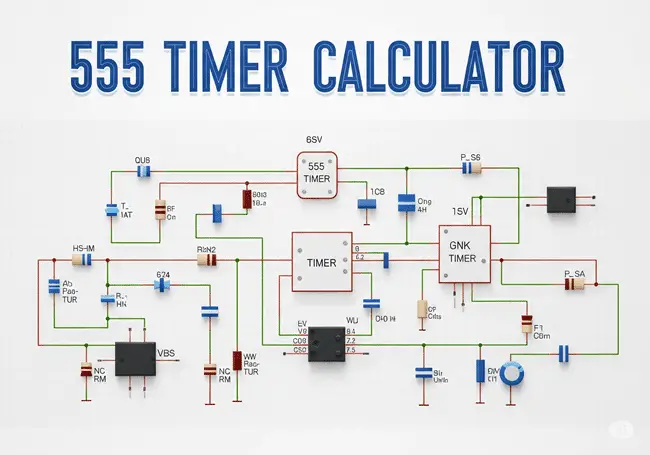 555 Timer Calculator â€“ Astable & Monostable Modes